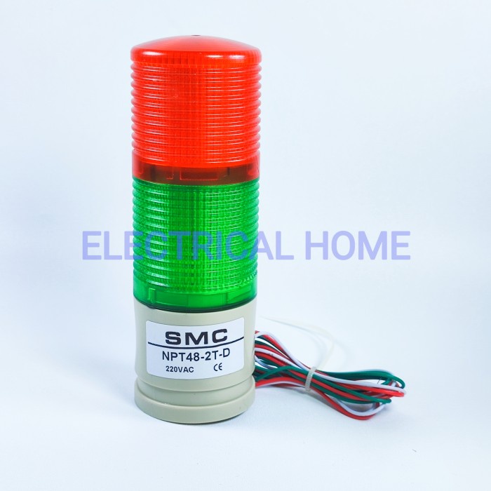 Jual Lampu Menara/Signal Tower/Tower Light 2 Susun/2 Lampu/2 Warna ...