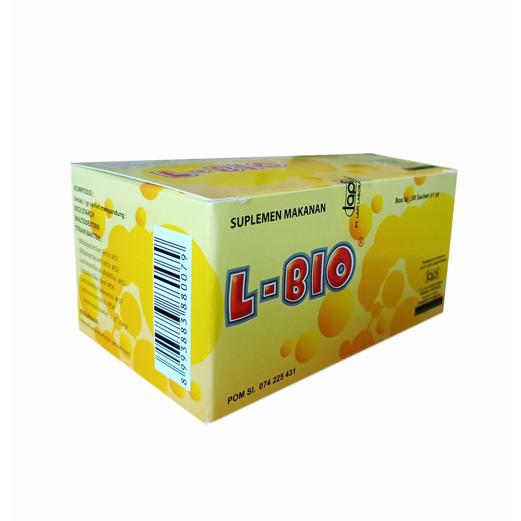 Jual L-Bio Sachet 1 Box Isi 30 Sachet Obat Diare Anak dan Bayi | Shopee ...