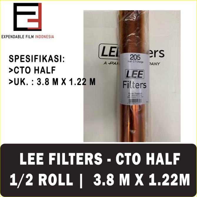 Jual Filter Lampu Lighting Lee Filters - CTO HALF 1/2 ROLL 3.8m x 1.22m ...
