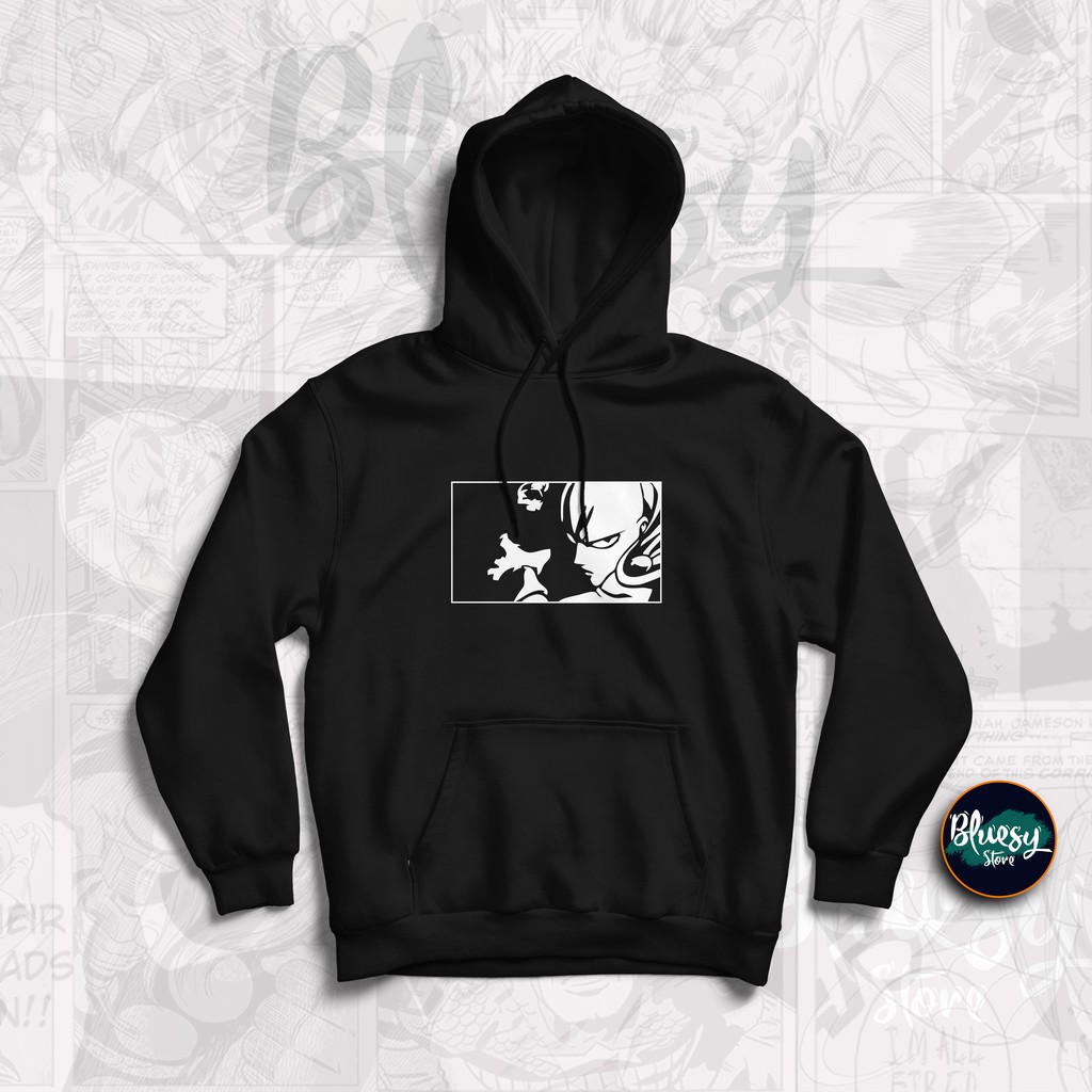 Jual HOODIE SWEATER SAITAMA ONE PUNCH MAN / CONSECUTIVE SERIOUS PUNCH ...