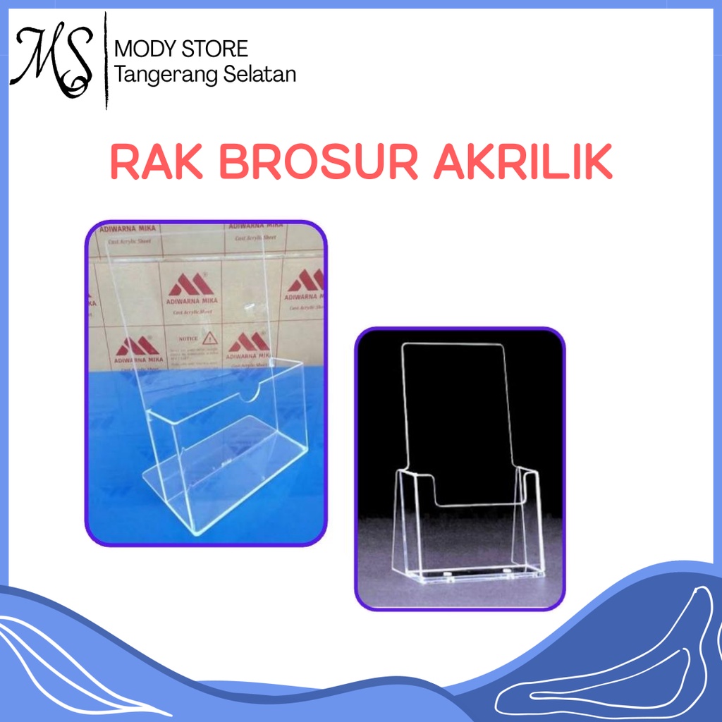 Jual Tempat Flyer Akrilik / Tempat Brosur Akrilik / Brosur Akrilik ...