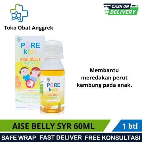 Jual PK AISE BELLY SYRUP 60 ML/OBAT KEMBUNG UNTUK ANAK | Shopee Indonesia