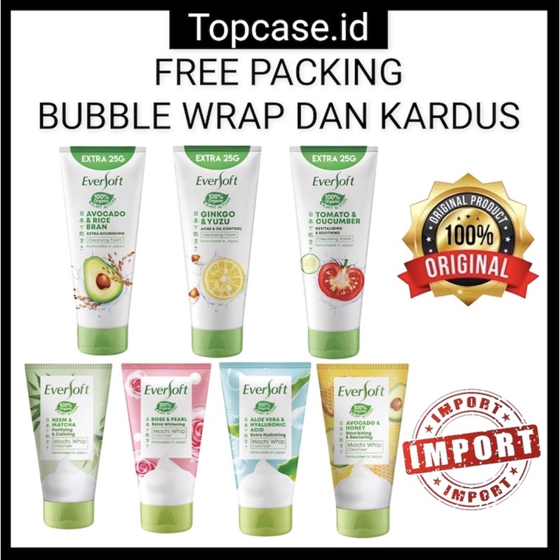 Jual Eversoft Facial Cleanser 195GRAM | Shopee Indonesia