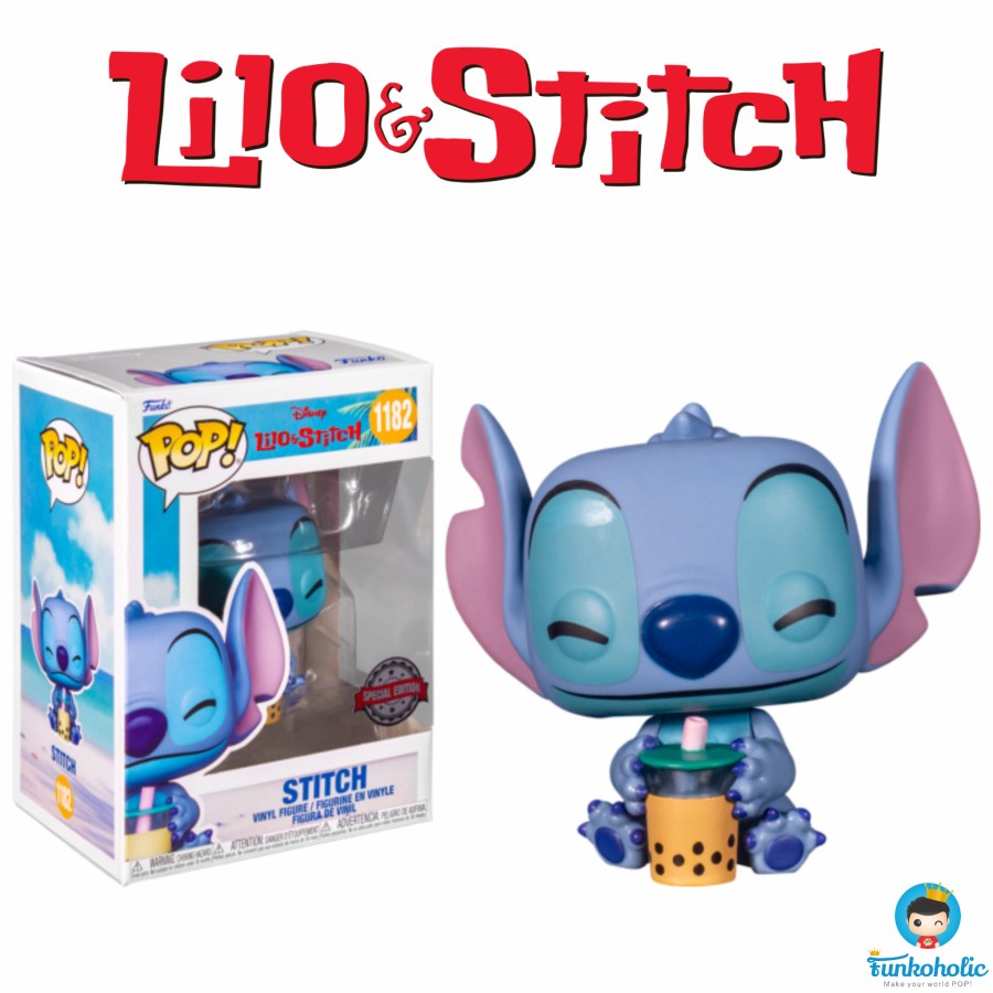 Jual Funko Pop Disney Lilo And Stitch Stitch With Boba Tea Exclusive 1182 Shopee Indonesia