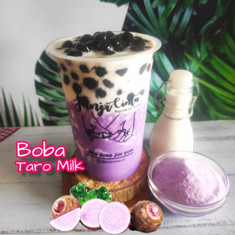 Jual SERBUK MINUMAN RASA TARO 1 KG / BUBUK MINUMAN TARO / TARO POWDER ...