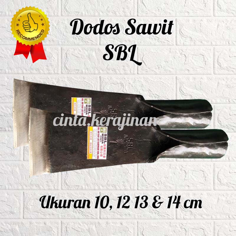 Jual DODOS SBL ORIGINAL HITAM UKURAN 10, 12, 13 & 14 CM MURAH MERIAH ...
