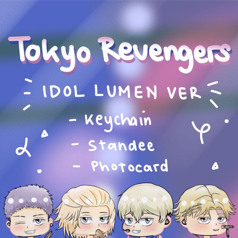 Jual Tokyo Revengers Idol Ver. - Keychain/Standee/Photocard | Shopee ...