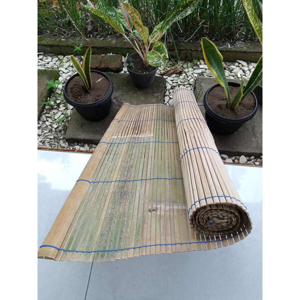 Jual TIRAI BAMBU / Kerey Bambu Lampit ukuran 1 x 2 meter. MURAH ...