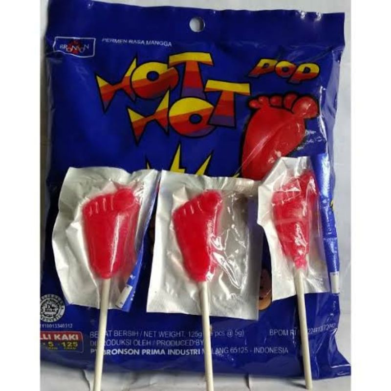 Jual Permen Hot Pot Kaki isi 25 pcs | Shopee Indonesia
