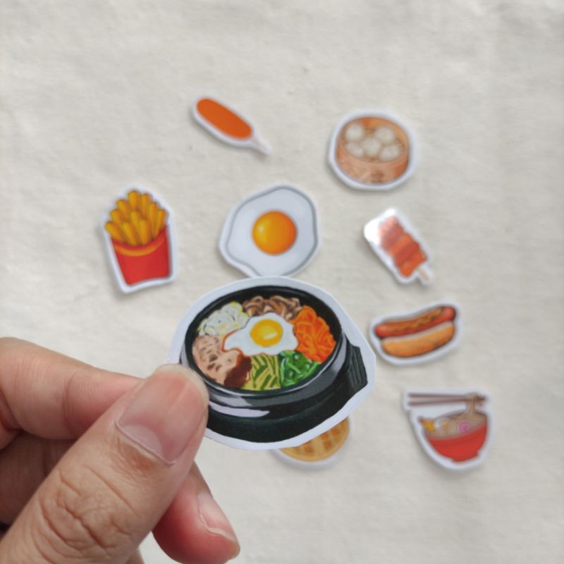 Jual Food Sticker Pack | Shopee Indonesia