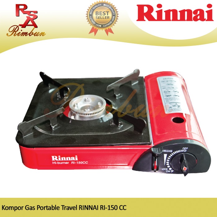 Jual Kompor Gas Portable Travel RINNAI RI-150 CC Kompor Gas Mini ...