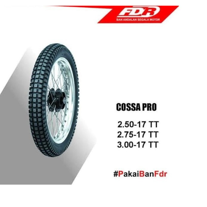 Jual ban motor fdr tr tt 709017 dozer ban non tubeless | Shopee Indonesia