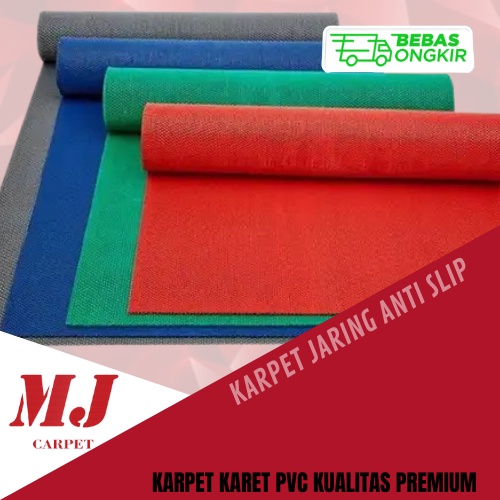 Jual Keset Karpet Karet PVC Anti Slip 120 cm x 15 meter 6mm X Type ...