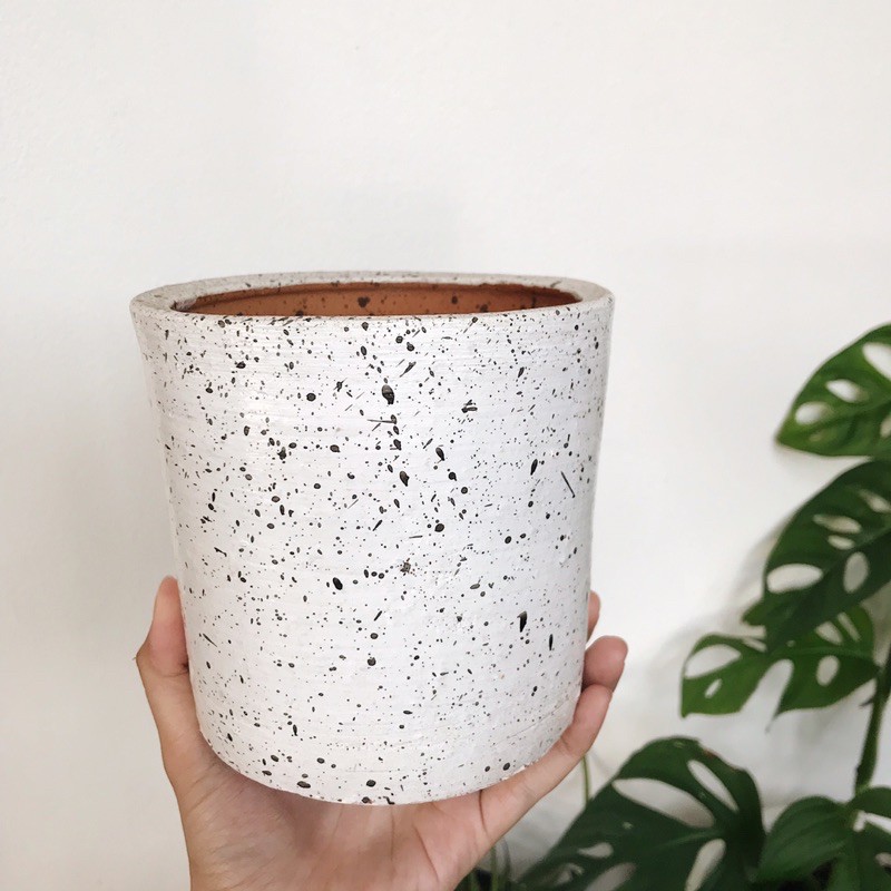 Jual Pot Tabung Putih Corak Mini, Pot Gelas, Pot Putih Corak, Pot Motif ...