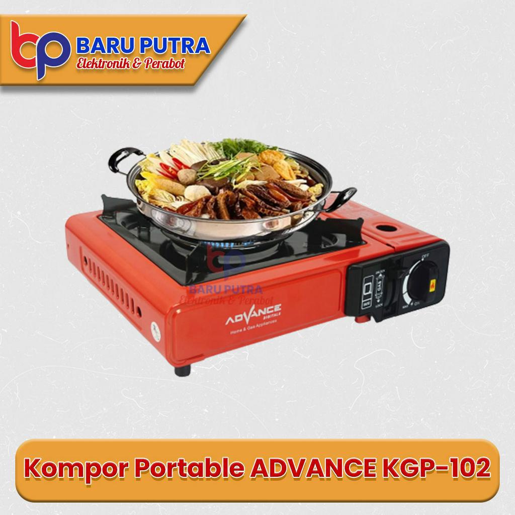 Jual Kompor Gas Portable ADVANCE KGP-102 1 Tungku Original | Shopee ...