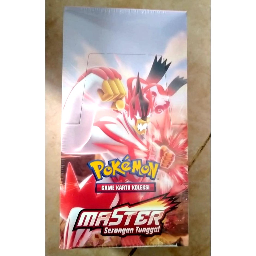 Jual Kartu Pokemon TCG Box 8 Set Master Serangan Tunggal S5L1 Pedang Perisai Koleksi | Shopee ...
