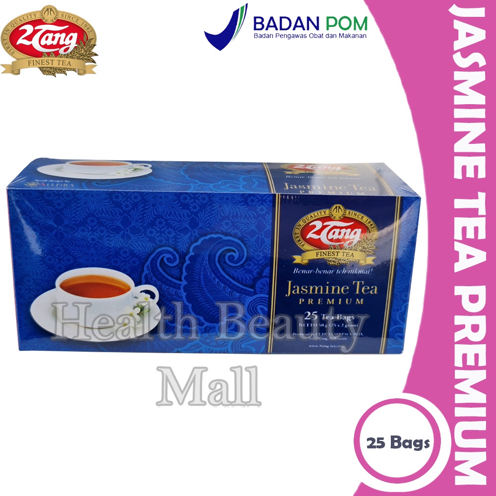 Jual 2Tang Jasmine Tea Premium Box = 25 Pcs - 2 Tang Teh Melati Celup ...
