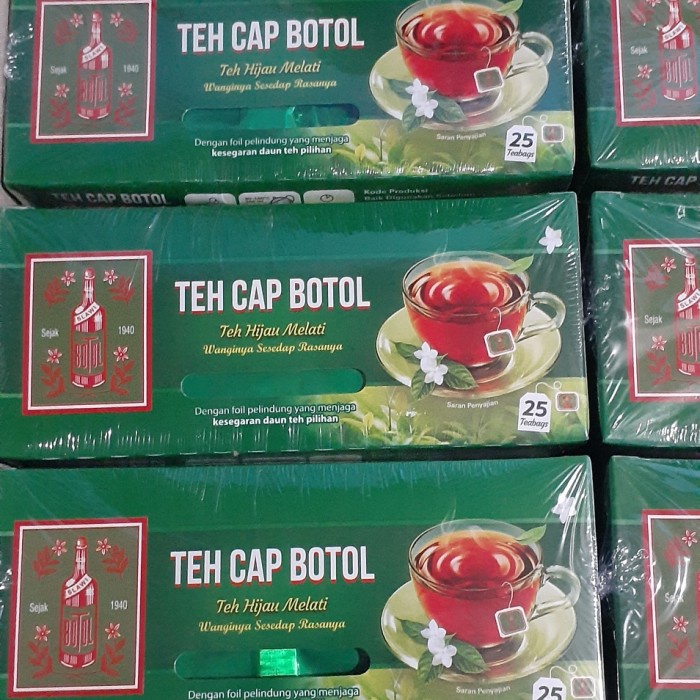 Jual TEH-DAUN- TEH CELUP HIJAU CAP BOTOL -DAUN-TEH. | Shopee Indonesia