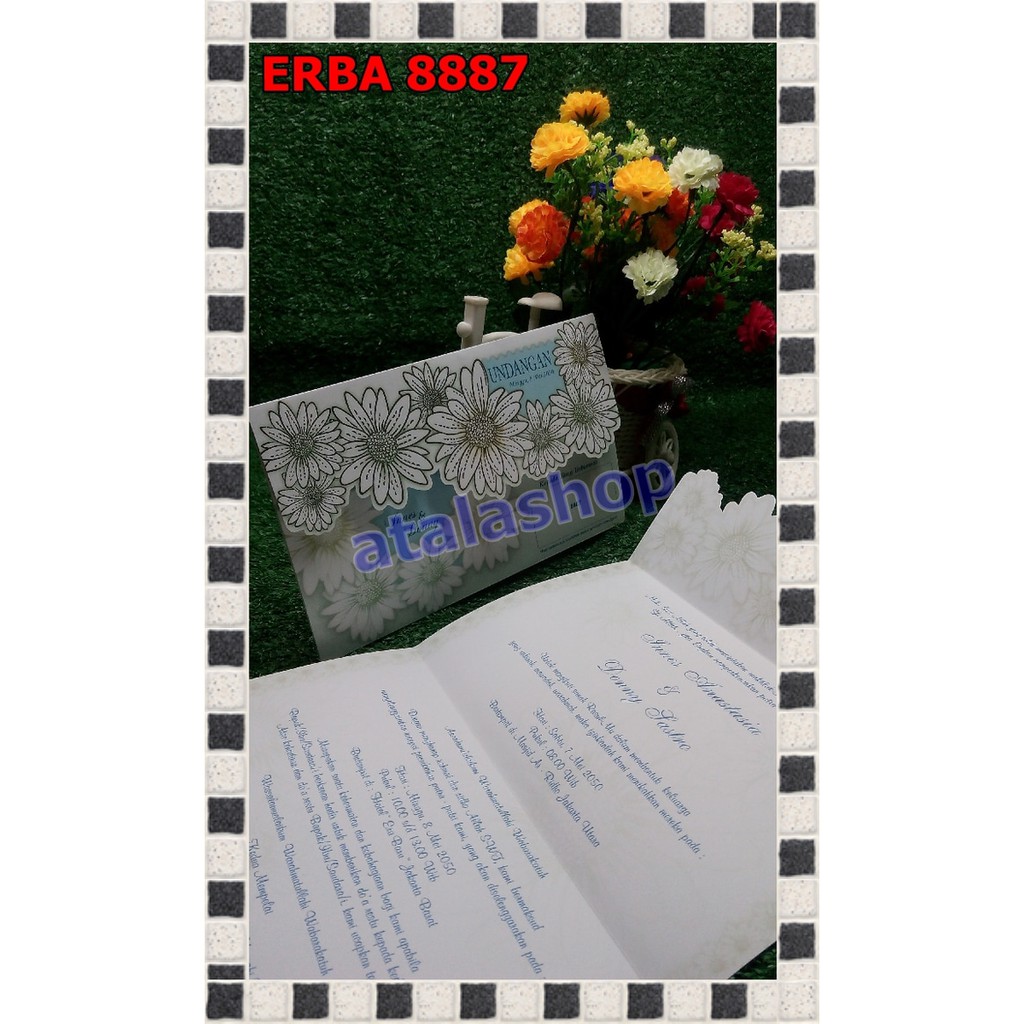 Jual undangan erba 8887 | Shopee Indonesia