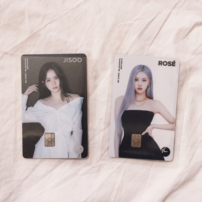 Jual BLACKPINK BC CARD BANK VER 2 KOREA PHOTOCARD PC POB BENEFIT 2022 WELCOMING COLLECTION ...