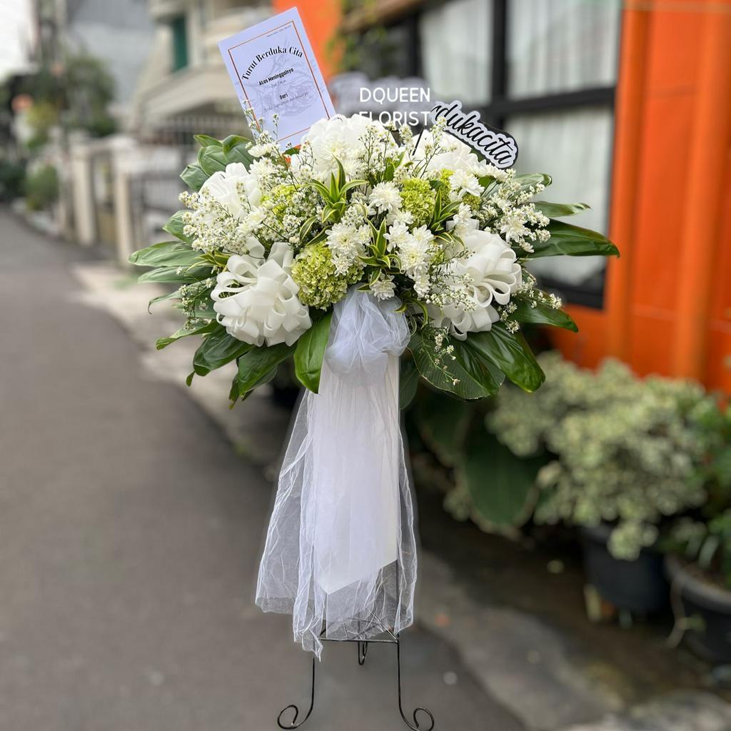 Jual Dqueen Florist - Standing Flower Karangan Bunga Khusus Dukacita ...