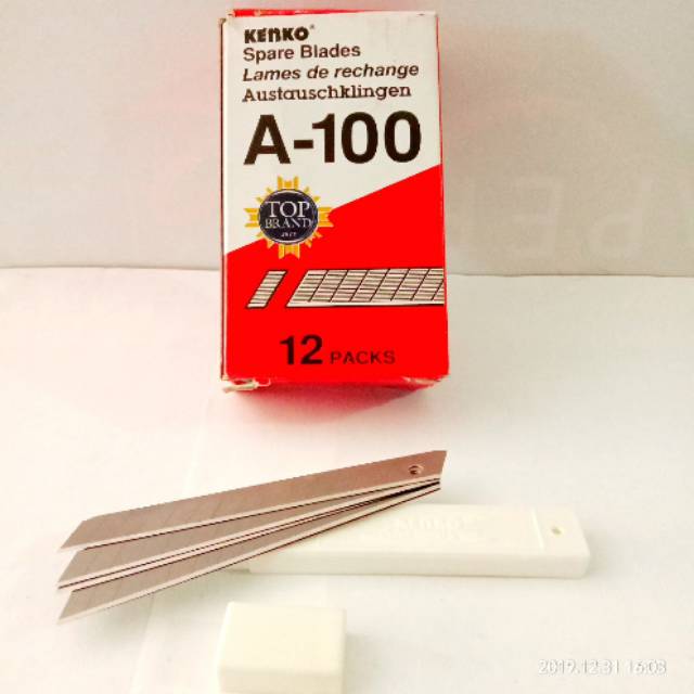 Jual Isi cutter kecil A100 kenko-1 tube | Shopee Indonesia