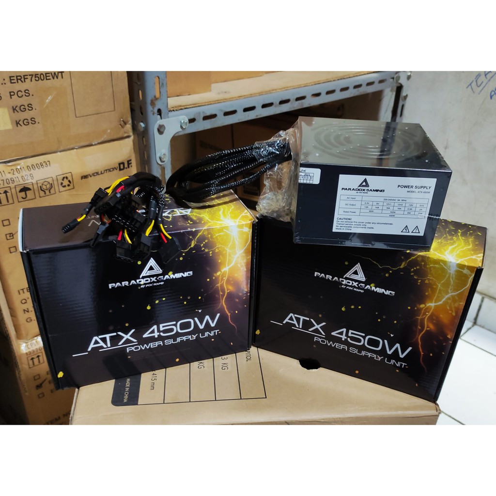 Jual Paradox Power Supply 450Watt ATX - PSU 450W | Shopee Indonesia