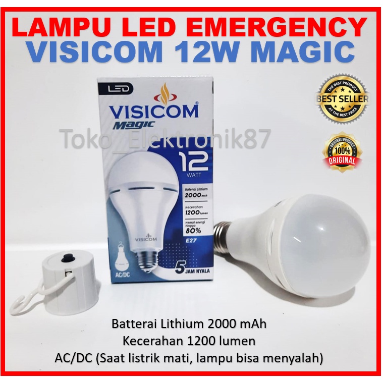 Jual Lampu Led Magic Visicom Emergency | Shopee Indonesia