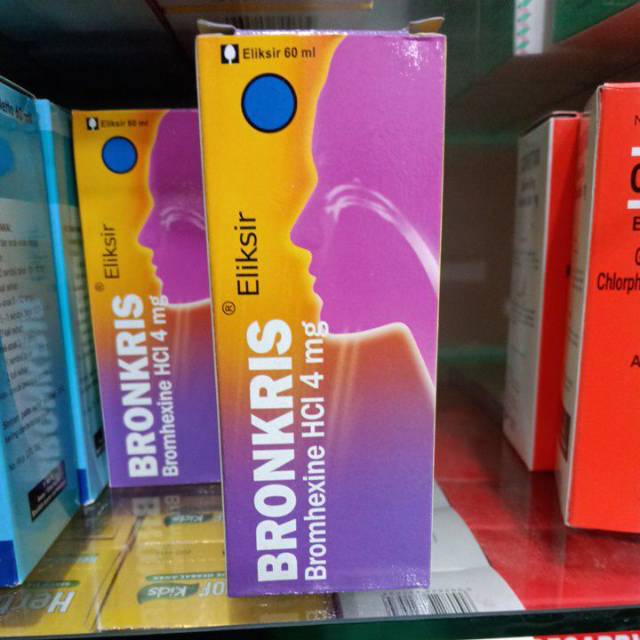 Jual BRONKRIS SYRUP BATUK BERDAHAK 60ML | Shopee Indonesia
