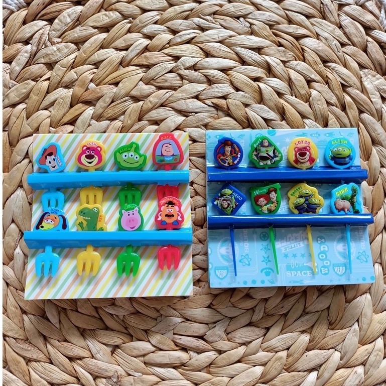 Jual LP Hiasan Bekal Foodpicks Tusuk Bento Food Pick Bento Garpu Kue ...