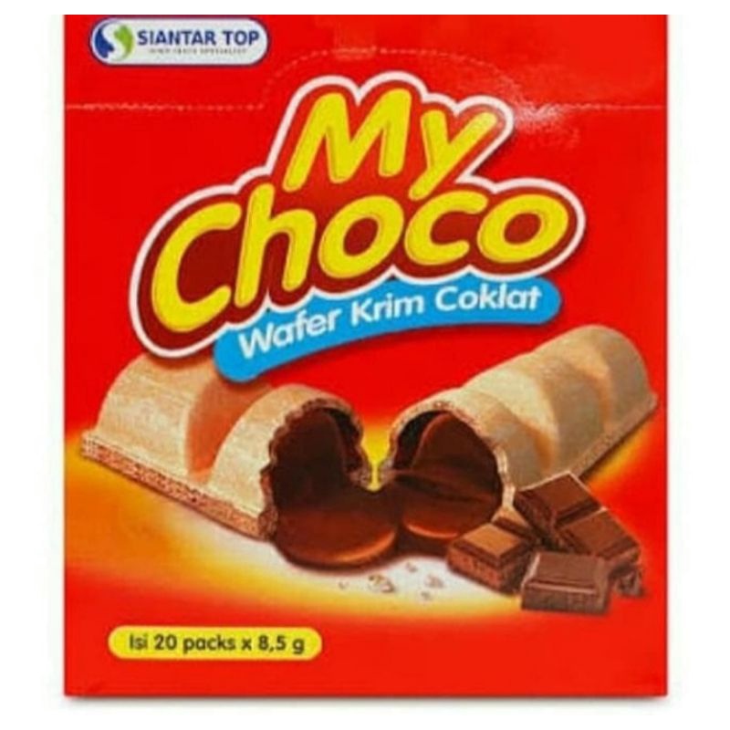 Jual MY CHOCO wafer pack isi 20 pc x8,5g | Shopee Indonesia