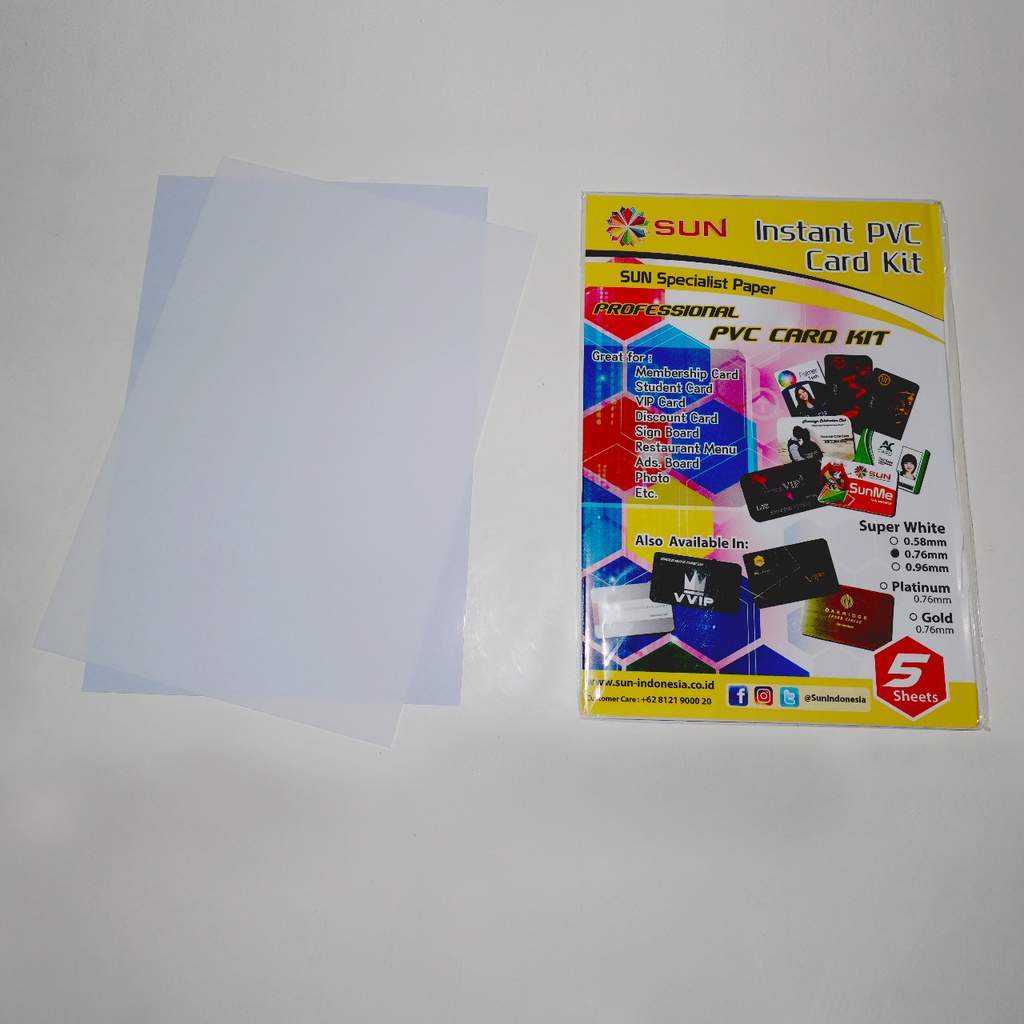 Jual Bahan PVC ID Card Terlengkap & Harga Terbaru Mei 2026 | Shopee ...