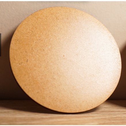 Jual Tatakan Gelas Coaster Polos Tanpa Grafir Bahan MDF 3mm Diameter ...