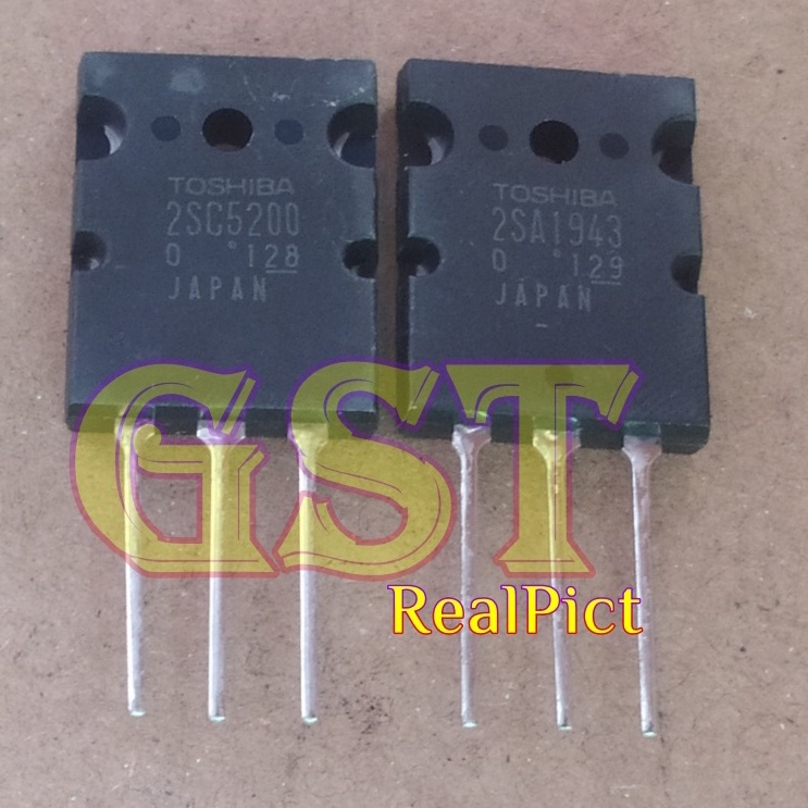 Jual IC Transistor 5200 1943 Toshiba 2SC5200 2SA1943 NPN ori | Shopee Indonesia