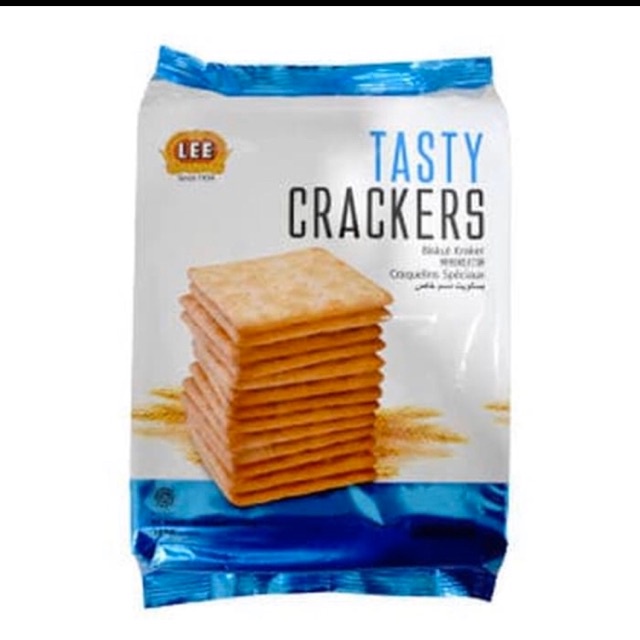 Jual Lee Tasty Crackers Biscuit Biskuit Kraker Sweetcorn Crackers Sugar ...