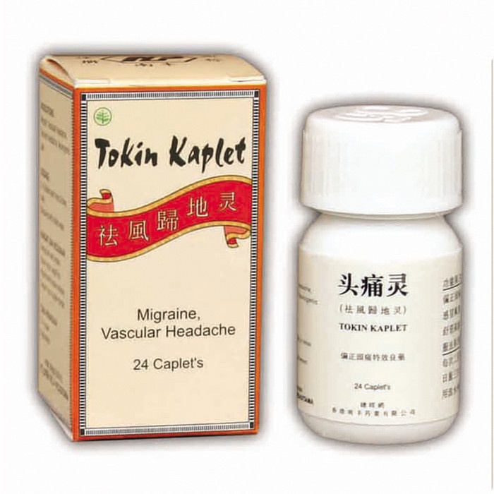 Jual Tokin Kaplet - obat untuk sakit kepala migren nyeri syaraf stress ...