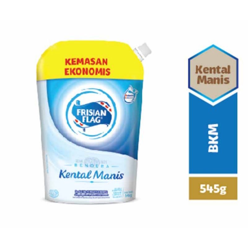 Jual Frisian Flag Susu Kental Manis Putih 545gr // SKM Pouch Frisian ...