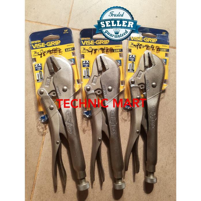 Jual VISE GRIP IRWIN, TANG BUAYA 10R,250MM | Shopee Indonesia