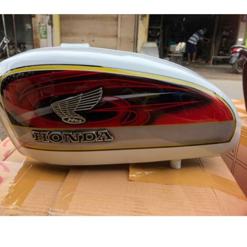 Jual tangki cb 100 cat - tangki glatik - tangki cb dilan - tangki honda ...