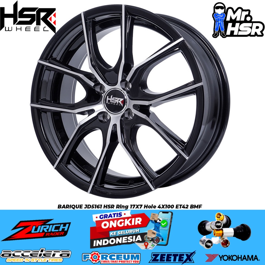 Jual velg mobil racing ring 17 buat honda jazz rata body terbaru hsr ...