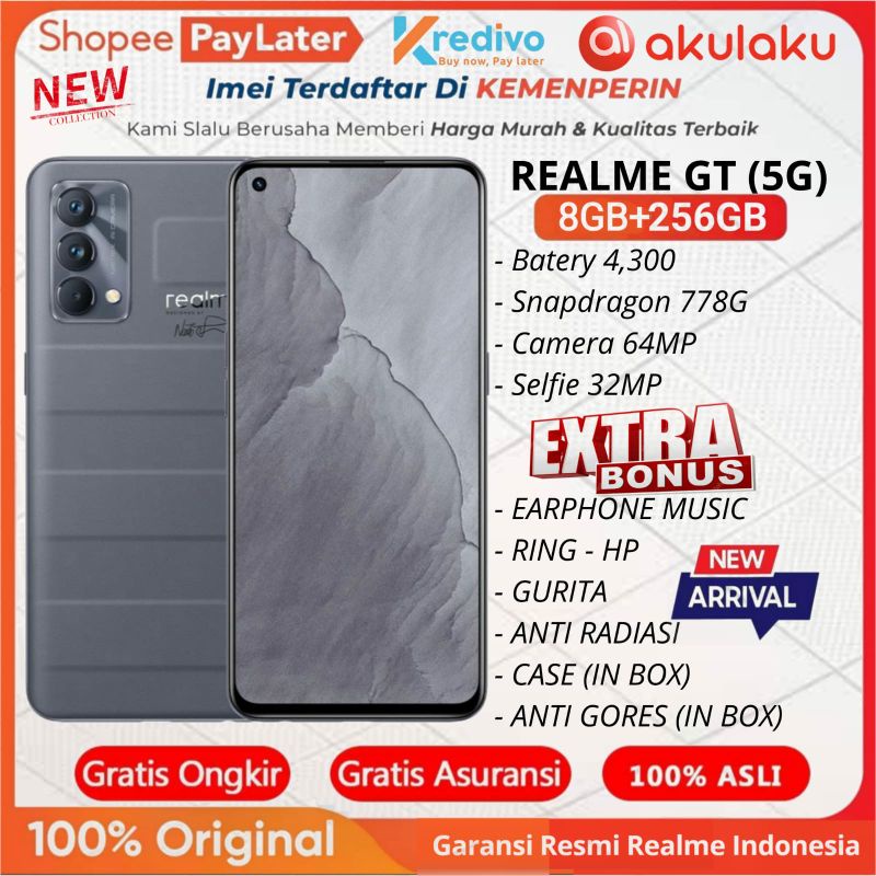 Jual Realme GT 5G Master Edition NFC Ram 8GB Rom 256GB 8/256 & 8/128 ...
