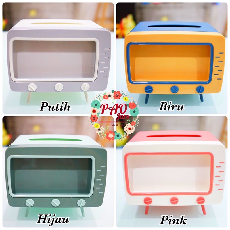Jual tempat tissue layar televisi / tempat tissue bentuk tv / tempat ...