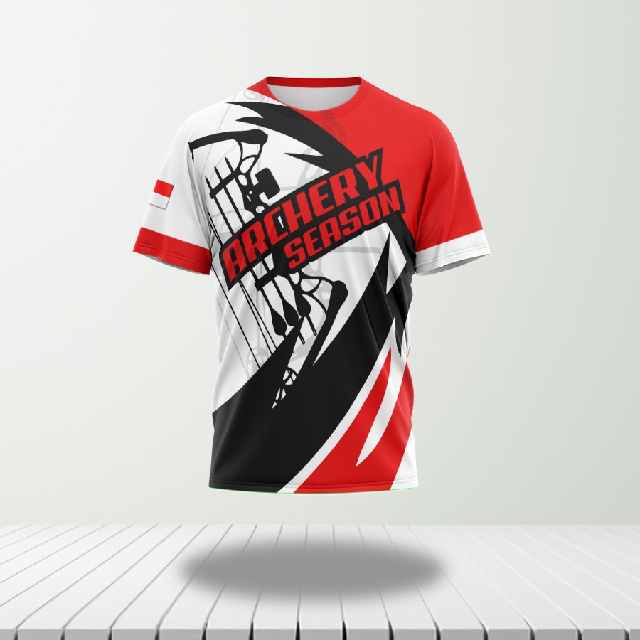 Jual Jersey Archery Indonesia Panahan Custom Full Printing Free Custom ...