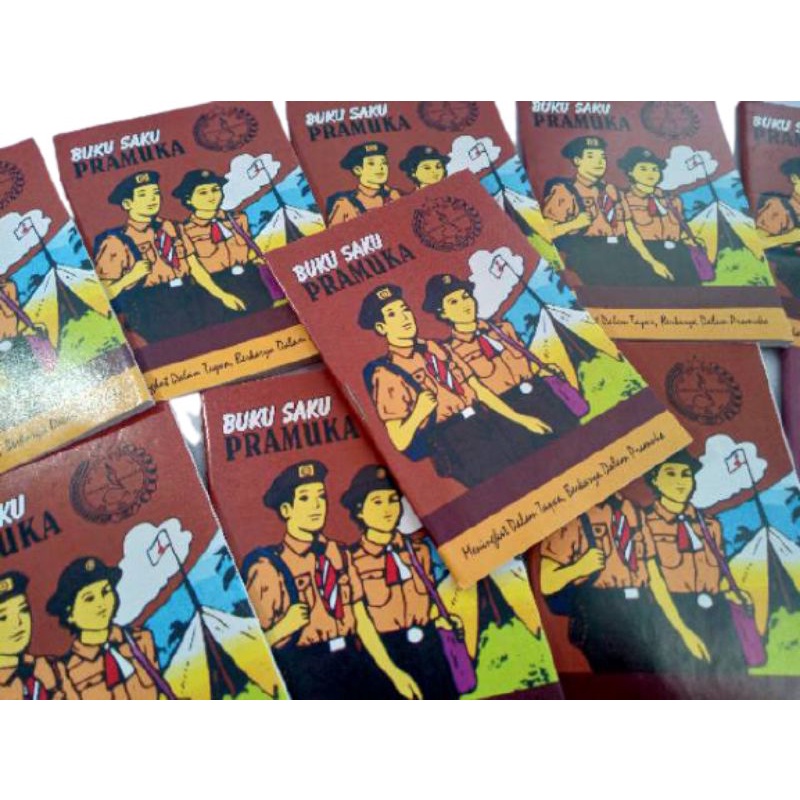 Jual Buku SAKU PRAMUKA Cover Coklat | Shopee Indonesia