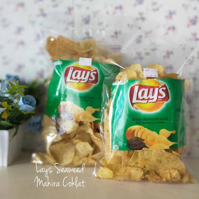 Jual Lays rumput laut 200gr /snack indofood kiloan | Shopee Indonesia
