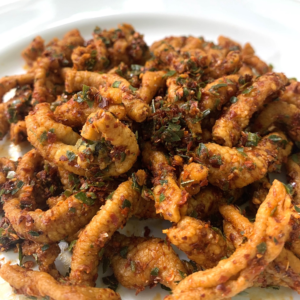 Jual USUS CRISPY | PEDAS DAUN JERUK | USUS KRISPI | Shopee Indonesia