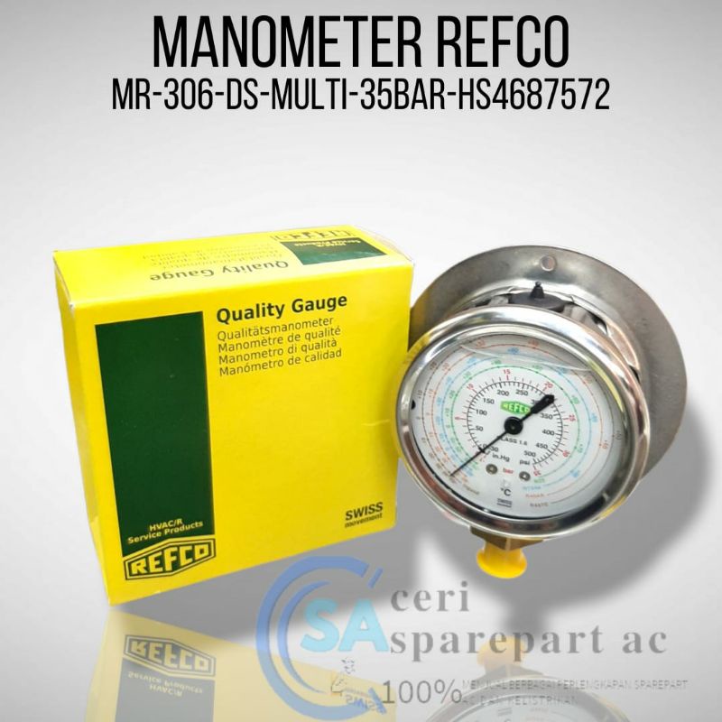 Jual REFCO Amper high / high quality gauge refco MR306 | Shopee Indonesia