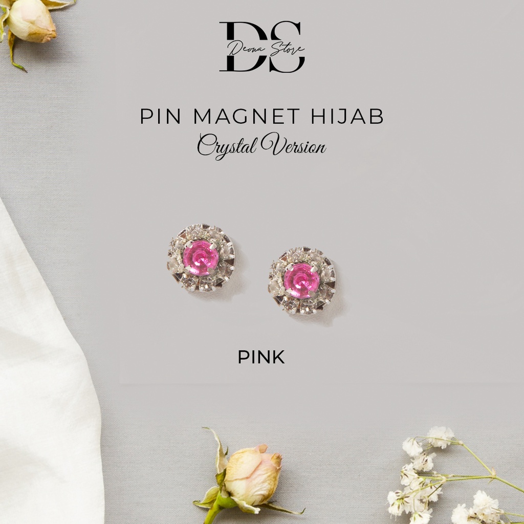 Jual Pin Hijab Magnet Crystal | Shopee Indonesia