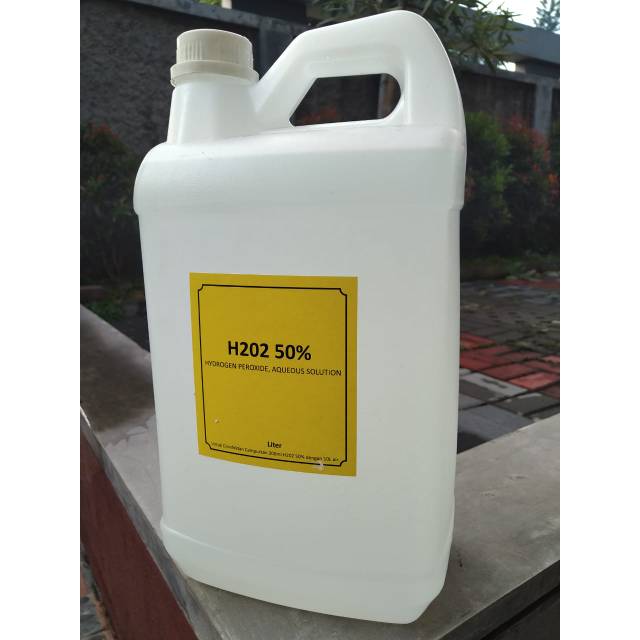 Jual Cairan Disinfectant H2O2 50% Kemasan 5 liter | Shopee Indonesia