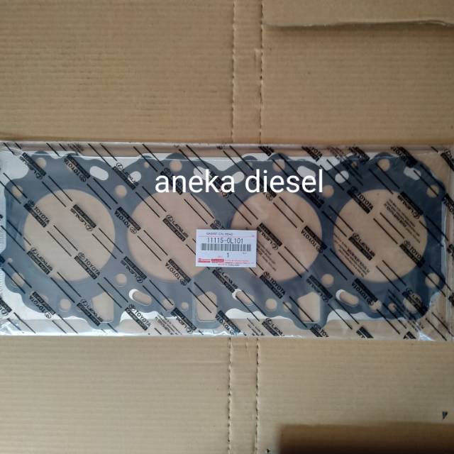 Jual Paking only / packing cylinder head / packing head hilux 2.5 besi | Shopee Indonesia